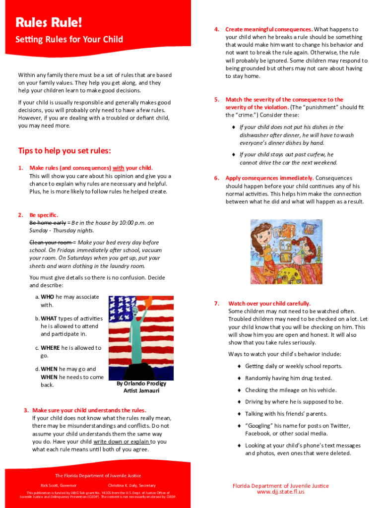 Fillable Online 7 Ways to Make Consequences for Kids More Effective Fax ...