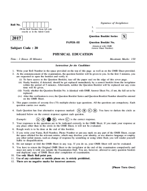 Fillable Online Omr sheet for 50 questions word download Fax Email ...
