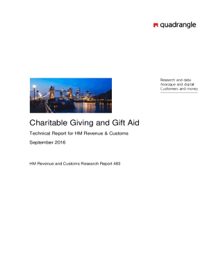 Fillable Online HMRC Charity Gift Aid Claim Rules Guidance Declaration ...