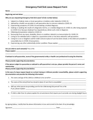 Fillable Online hr truman Emergency Paid Sick Leave Act (EPSLA ...