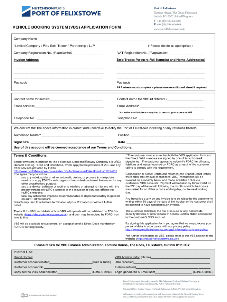 Fillable Online VBS Registration & DD Form Fax Email Print - pdfFiller