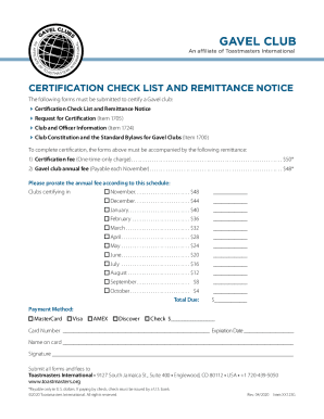 Fillable Online Gavel Clubs Fax Email Print - pdfFiller