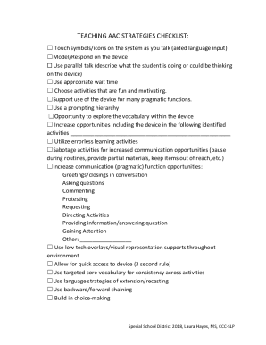 Fillable Online Aided Language Stimulation - What it is and How to use ...