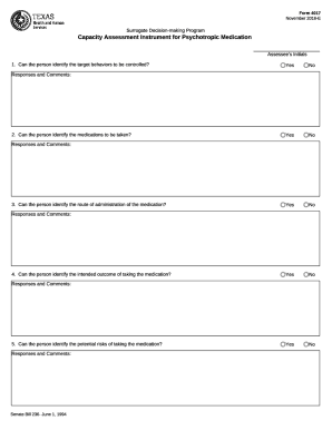Fillable Online Form 4017 - Surrogate Decision-making ProgramCapacity ...