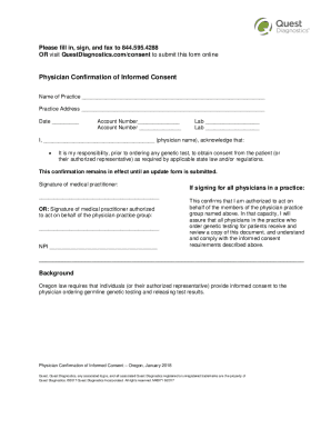 Fillable Online Hospital/Laboratory Confirmation of Informed Consent ...