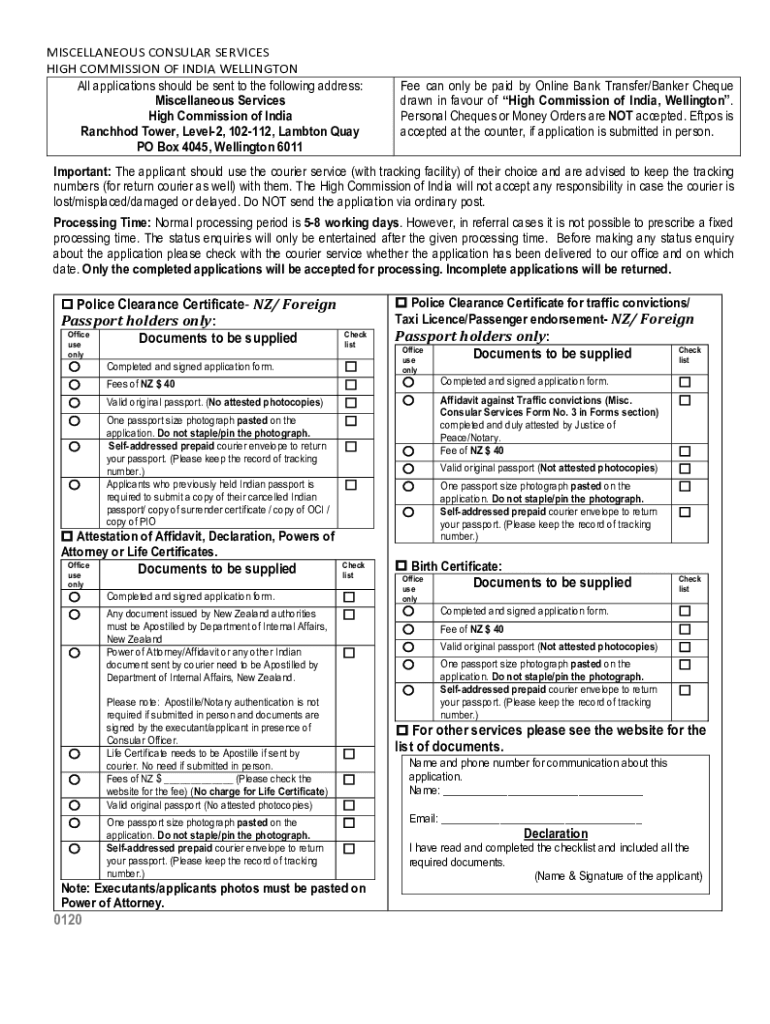 Fillable Online MISC.-CONSULAR-SERVICES-FORM.pdf Fax Email Print ...