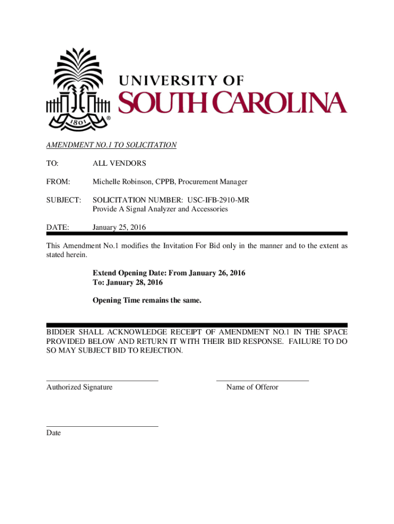 Fillable Online Bid Notification - connector sub-supplier solicitation ...