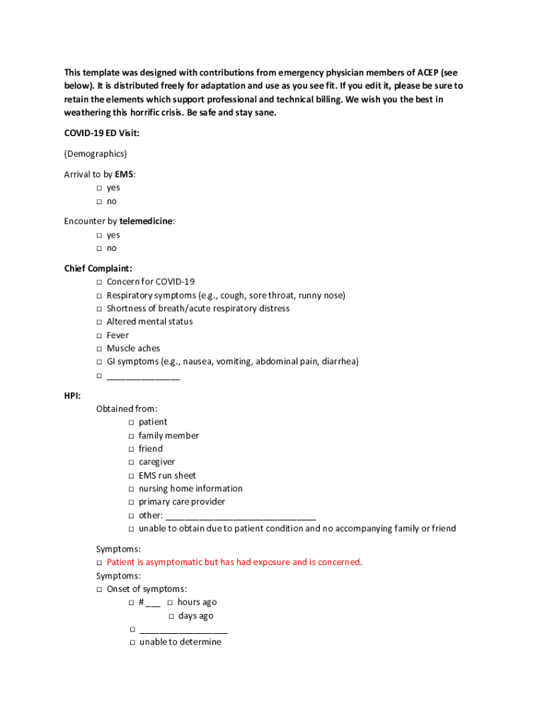 Fillable Online Forms and Templates - ACEP Fax Email Print - pdfFiller