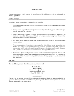 Fillable Online Small Medical Group Participation Agreement ...