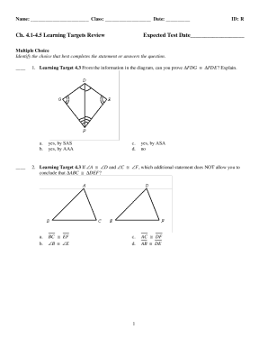 Fillable Online Teacher Student Learning Target (SLT) Guidance and ...