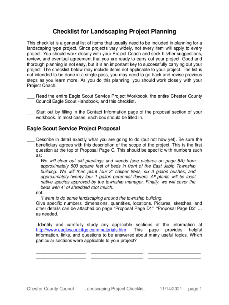 Fillable Online Home Landscape Planning Worksheet: 12 steps to a ...
