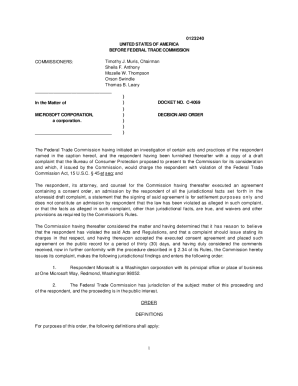 Fillable Online PREPARED STATEMENT OF the FTC on Identity Theft and ...