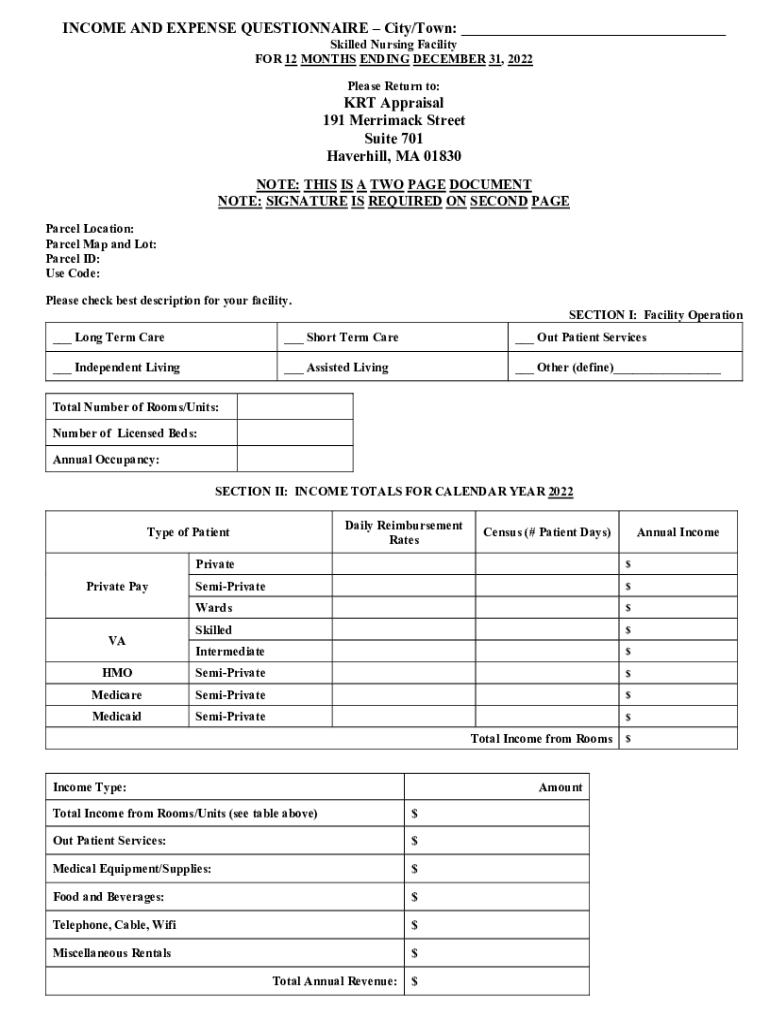 Fillable Online KRT Appraisal - Superior Revaluation Services - CAMA ... Fax Email Print - pdfFiller