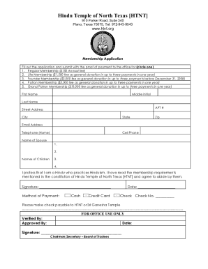 Fillable Online HTNT Vidya Vihar Registration Form Fax Email Print ...