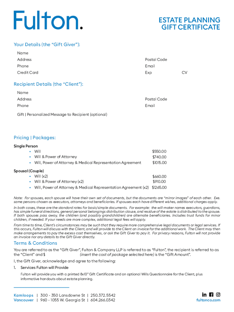 Fillable Online Employee Gift Certificates: A great way to say thanks ...