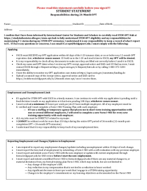 Fillable Online STEM Optional Practical Training (OPT) Reporting Form Fax Email Print - pdfFiller