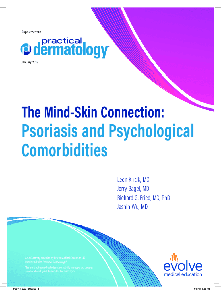 Fillable Online The Mind-Skin Connection: Psoriasis and Psychological ...