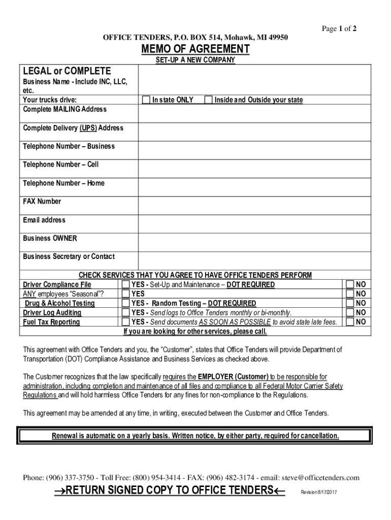 Fillable Online FEMA Transportation Service Provider (TSP) Agreement ... Fax Email Print - pdfFiller