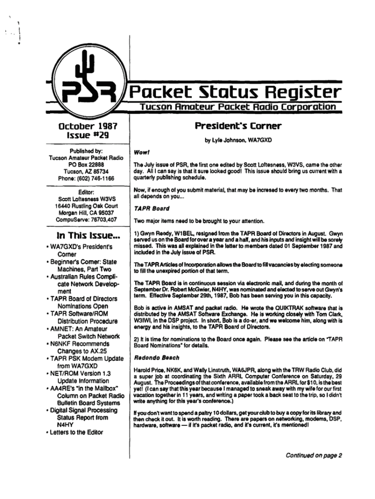 Fillable Online Packet Status Register Fax Email Print - pdfFiller