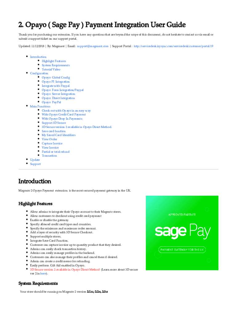Fillable Online Sage Pay Direct Integration and Protocol Guidelines 3. ...