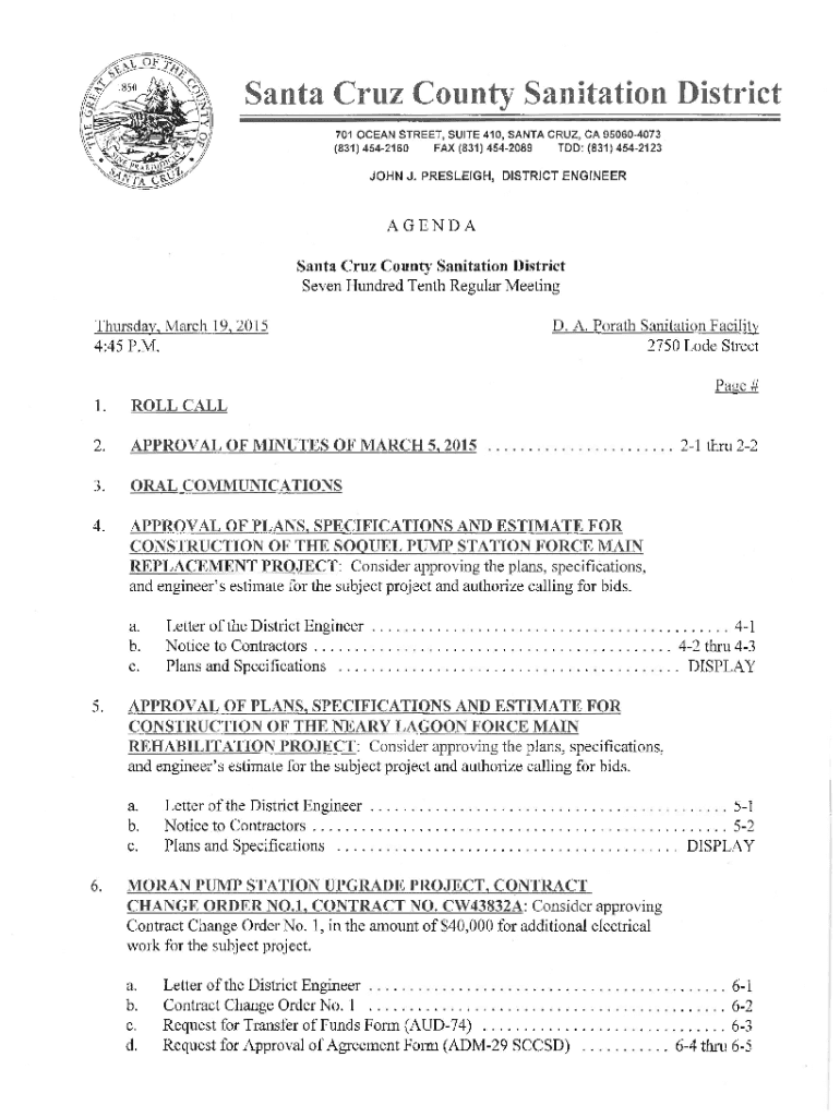 Fillable Online dpw co santa-cruz ca East Cliff Drive Sewer Replacement ...