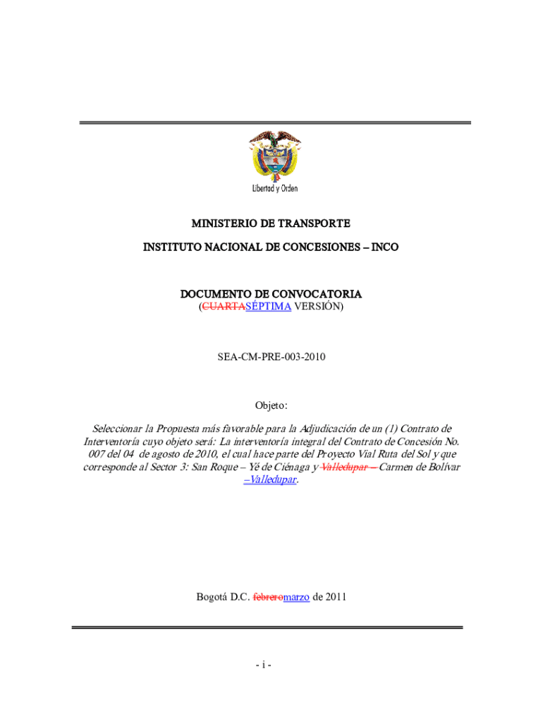 Completable En línea 1 El plazo total estimado del Contrato se ha ...