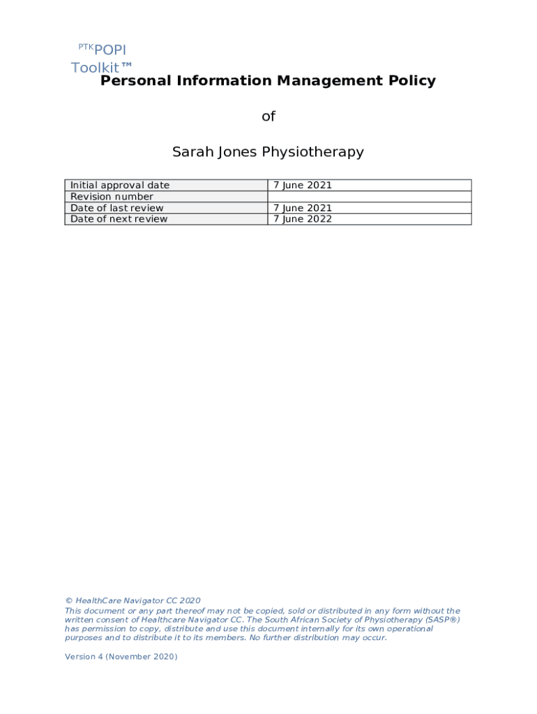 Transition to a virtual model of physiotherapy and exercise ... Doc Template | pdfFiller