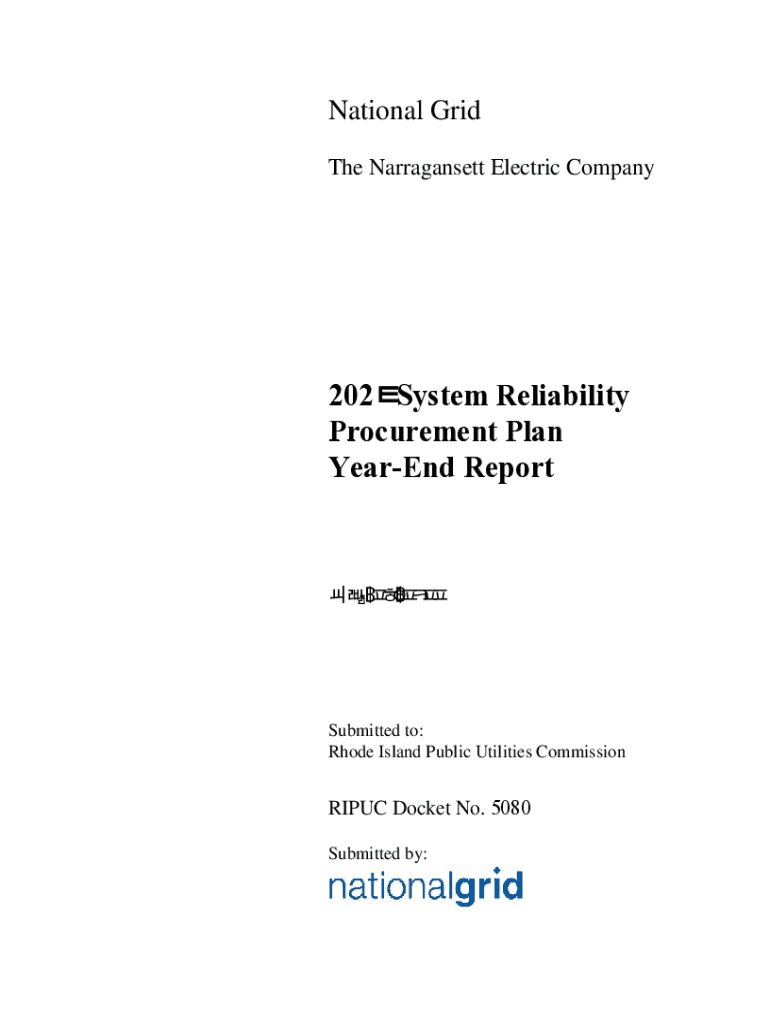 Fillable Online ripuc ri Docket No. 5080 - The Narragansett Electric Co ...