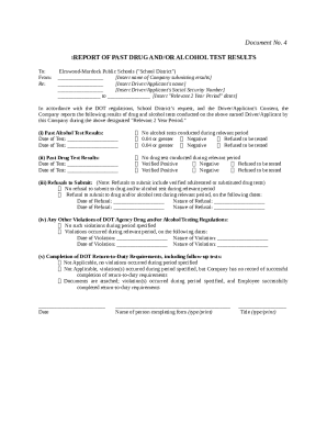 Applicant Authorization Drug Testing.wpd Doc Template | pdfFiller