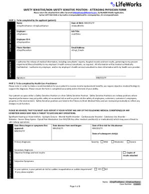 Fillable Online ATTENDING PHYSICIAN FORM Fax Email Print - pdfFiller