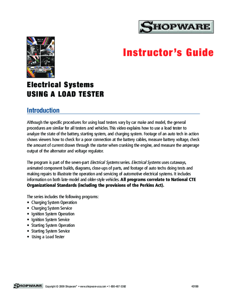 Fillable Online Test Equipment 101: The Basics of Electrical Testing ...