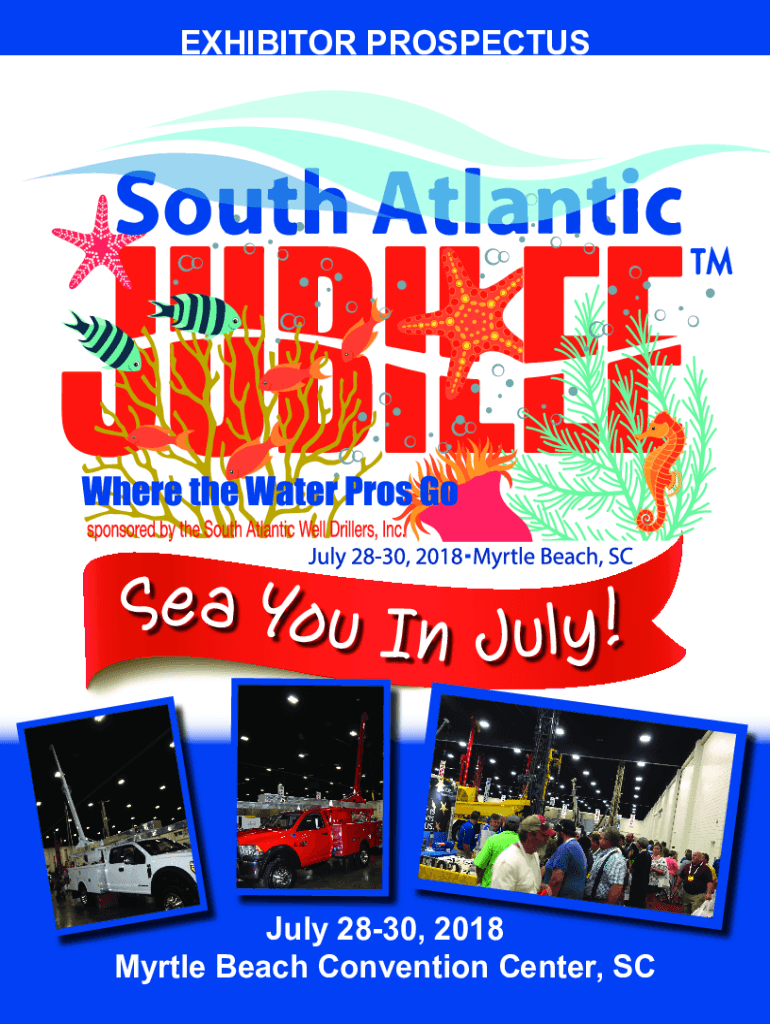 Fillable Online Welcome Exhibitors to the Myrtle Beach Convention ...