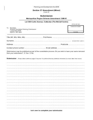 Fillable Online MRS 1389/57 Submission Form Fax Email Print - pdfFiller