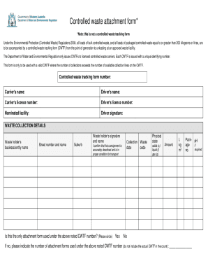 Fillable Online Controlled waste fact sheet 3 - Controlled waste ...