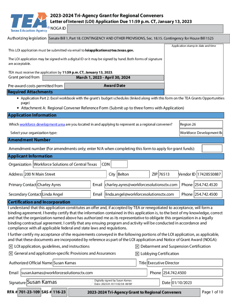 Fillable Online Attachment A: Regional Convener Reference Form (Submit up to three forms with ...