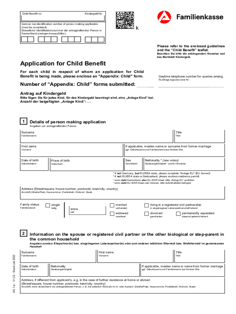 Fillable Online Tax ID Germany (steuerliche Identifikationsnummer) Fax ...