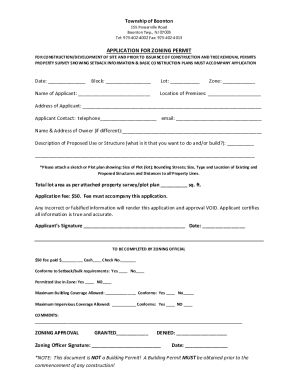 Fillable Online Municipal Forms and Applications Fax Email Print ...