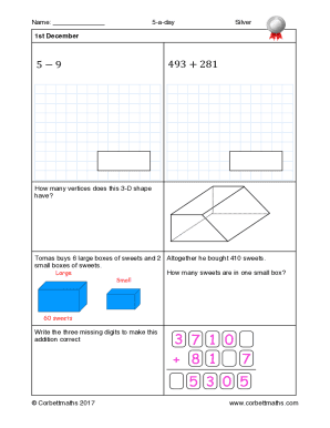 Fillable Online How Many Faces, Edges And Vertices Does A Rectangular ...