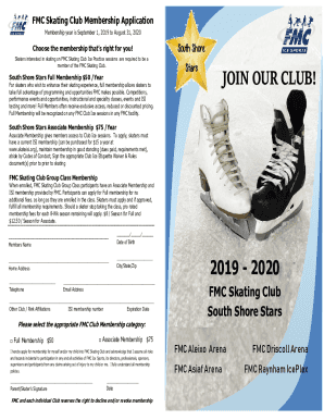 Fillable Online Join Our Figure Skating Family! - FMC Ice Sports Fax Email Print - pdfFiller