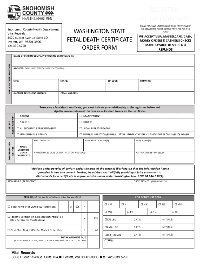 Fillable Online Notifiable Conditions and Washington's Health Care ...