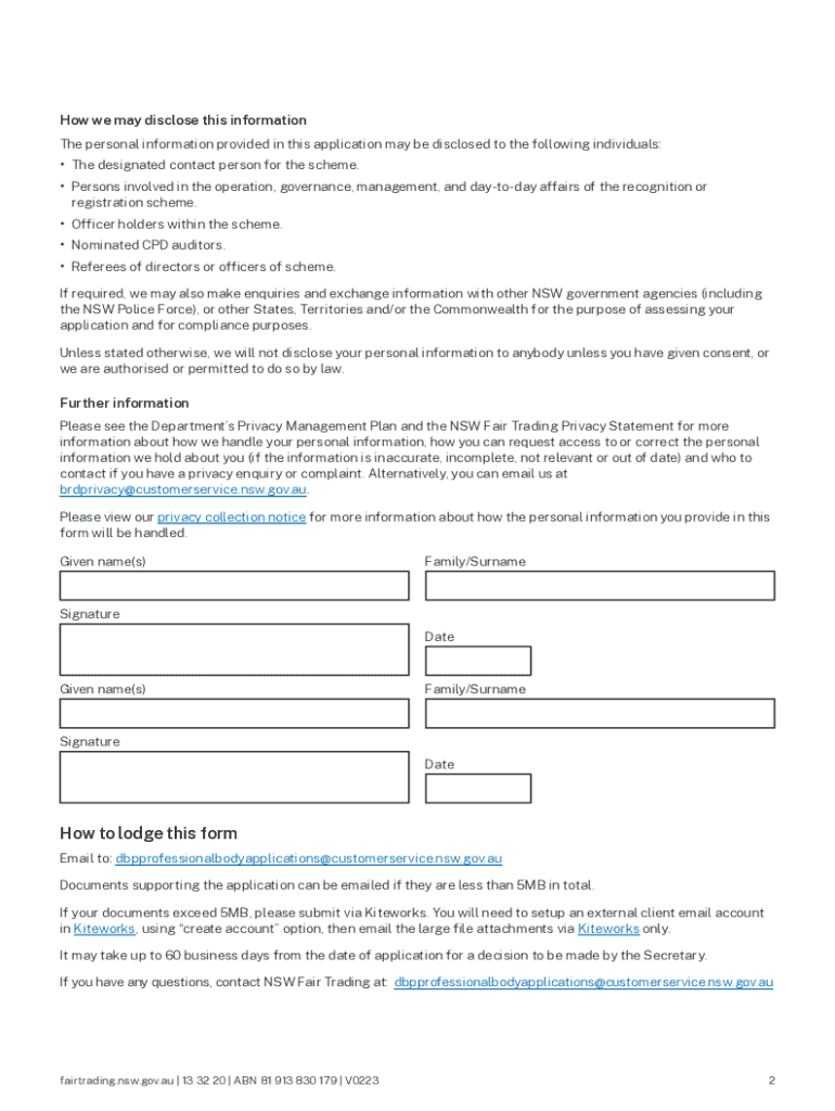 Fillable Online Recognised Engineering Body - Decalration by directors/officers of a recognised ...