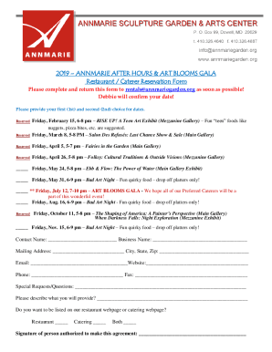 Fillable Online Whimsical Annmarie Sculpture Garden Fax Email Print - pdfFiller