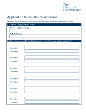 Fillable Online Form RP2D - Application to register descriptions Fax Email Print - pdfFiller