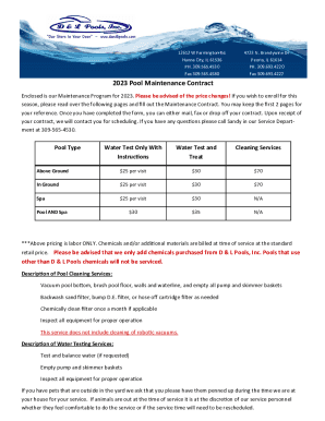 Fillable Online state of florida department of health monthly swimming ...