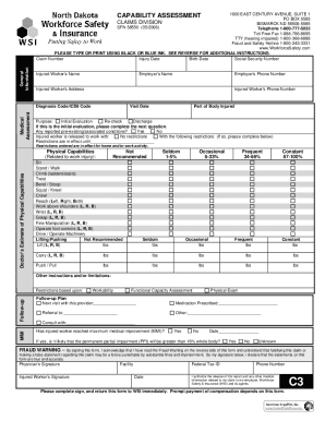 Fillable Online Workforce Safety & Insurance (WSI) Certificate of ...