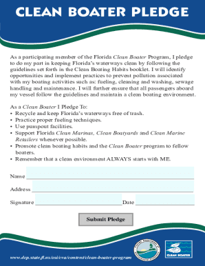 Fillable Online Pledge to Conserve Water for a Chance to Win Prizes ...