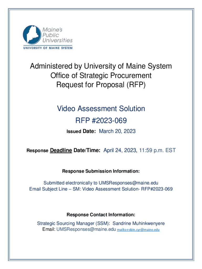 Fillable Online Video Assessment Solution Fax Email Print - pdfFiller
