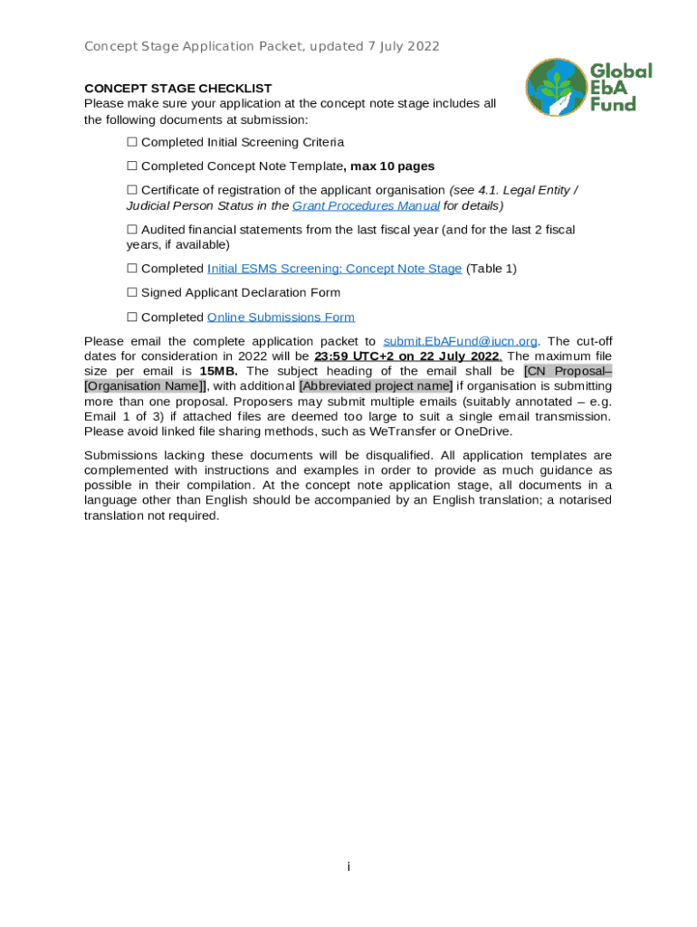 concept-stage-application-packet.docx Doc Template | pdfFiller