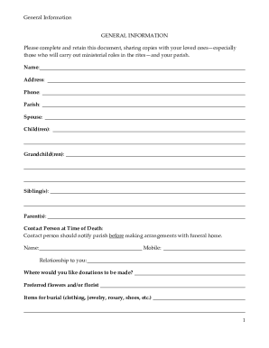 Fillable Online Through Death to Life: Preparing to Celebrate the ...