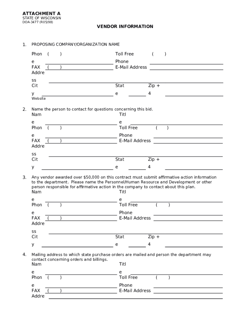 ILG0017 - Attachments A-I Doc Template | pdfFiller